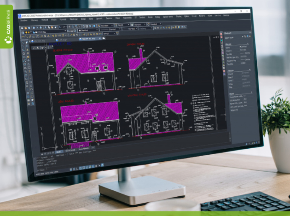 ZWCAD - Profesionální 2D/3D CAD software | CADSERVIS