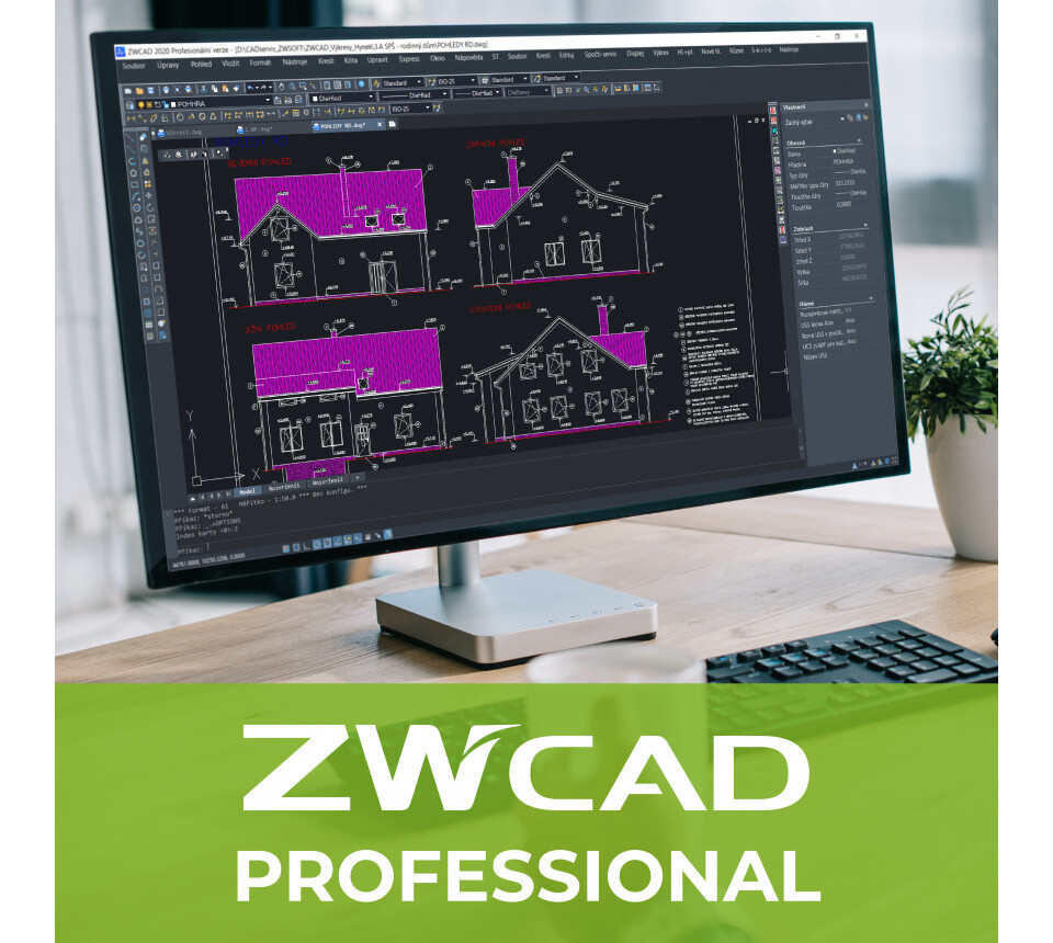 ZWCAD 2025 Professional | CAD software | CADSERVIS